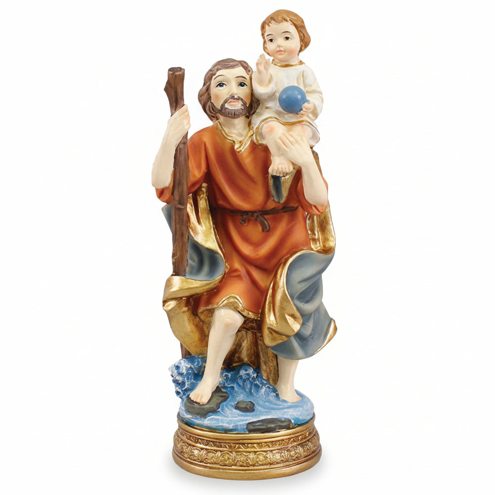 Saint Christopher Renaissance - 5 inch Statue