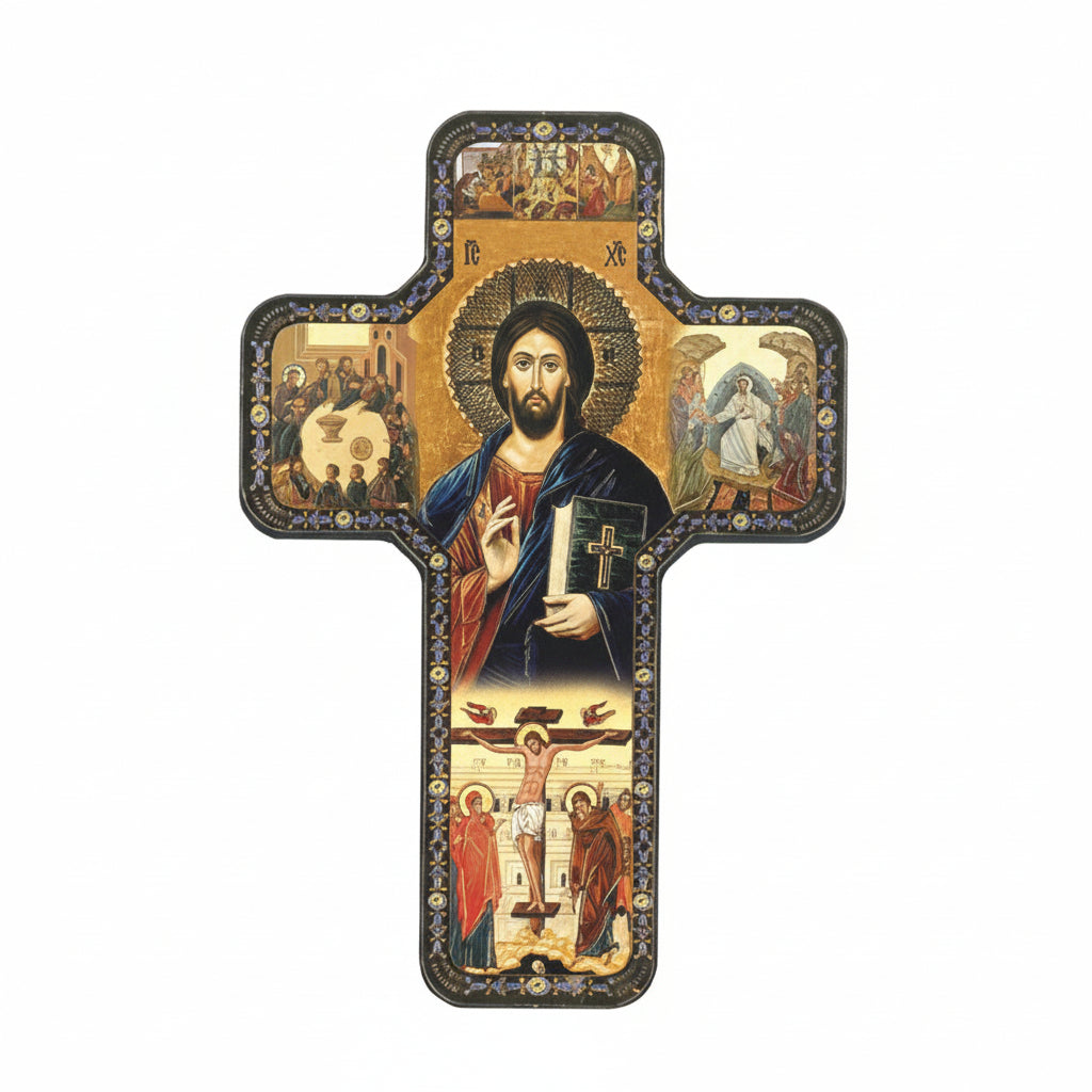 Teaching Christ Cross Icon – The Shrine Shop